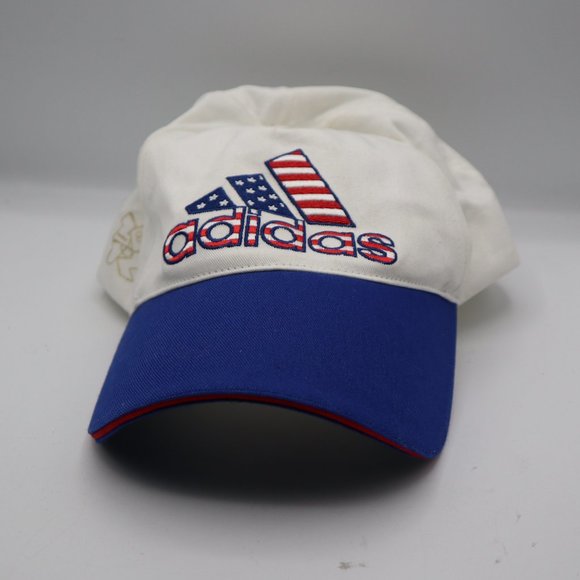 adidas | Accessories | Adidas Baseball Cap Hat Usa Flag Team Gb ...